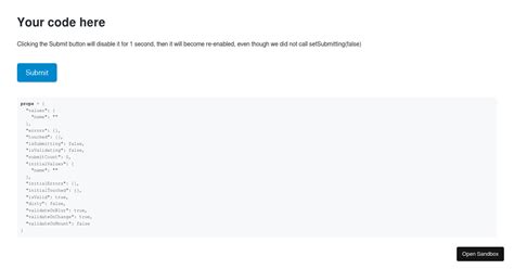 Formik Codesandbox Template Codesandbox