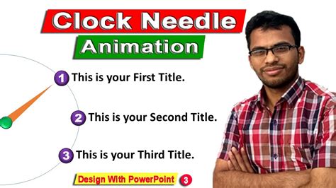 Clock Needle Animation Effect By Powerpoint Powerpoint Animation