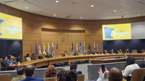 Tribal Leaders And State Lawmakers Come Together For Sovereignty Day At