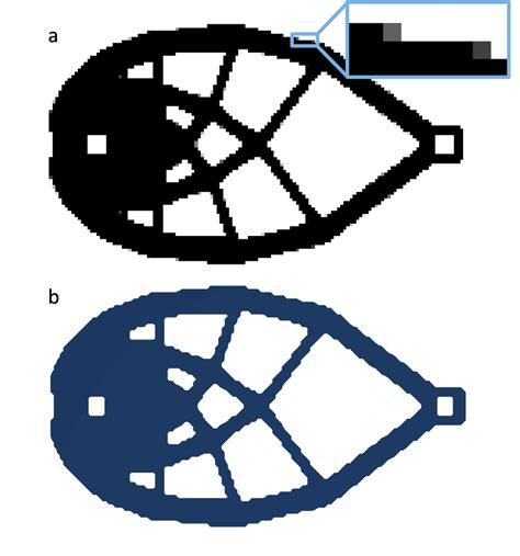 Optimization Result Of The Two Dimensional Cantilever Using A