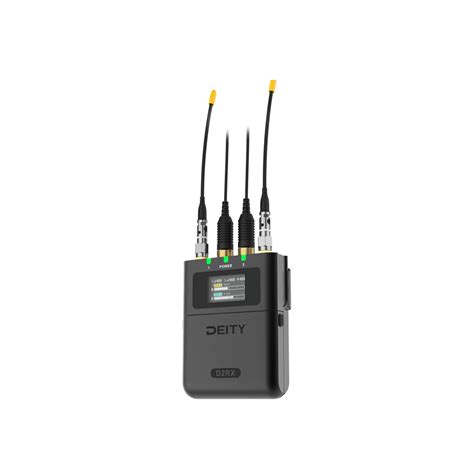 Deity D2rx D Uhf Theos Digital Wireless Microphone Receiver Lens
