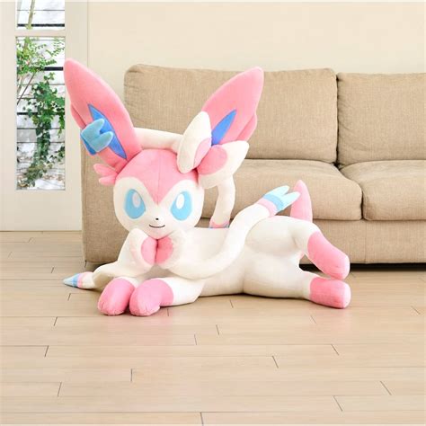 Pokémon Life Size Plush Sylveon Lying Down Ver Limited Edition
