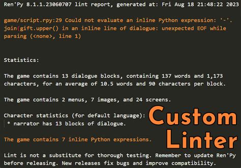 Inline Python For Renpy By Feniks