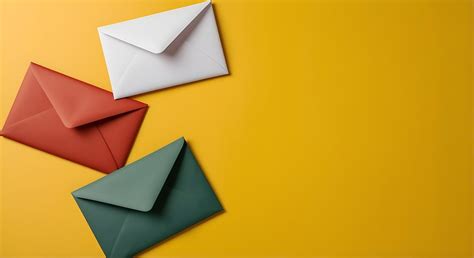 봉투 우편 사서함 노란색 Pixabay의 무료 이미지