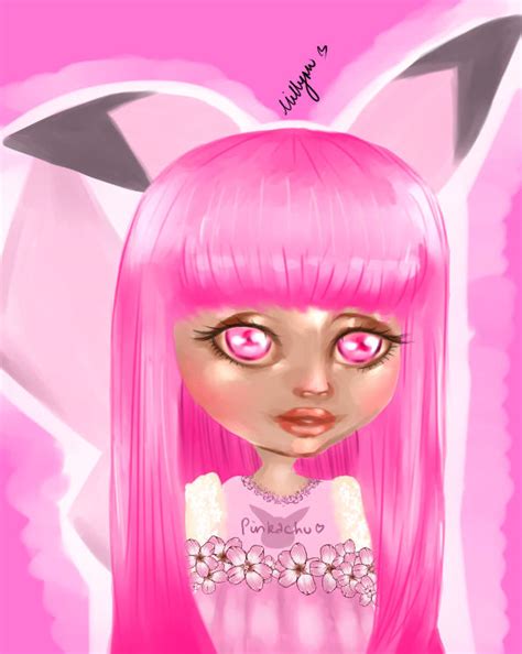 Random Art Pinkachu By Millymu On Deviantart