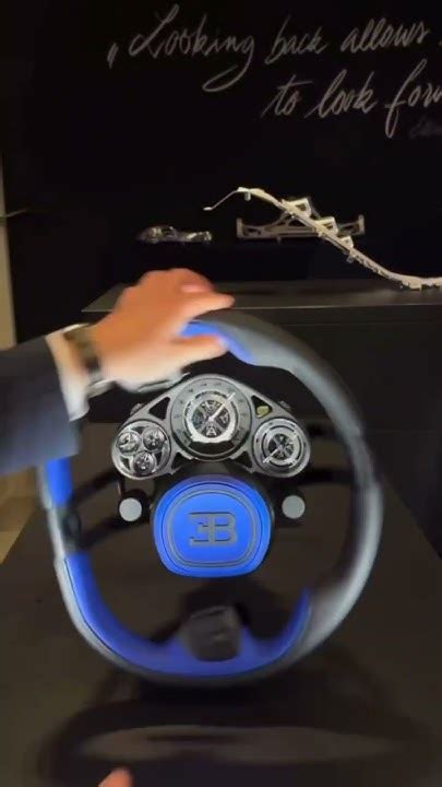 The all new Bugatti Tourbillon fixed Swiss mechanical gauge cluster ...