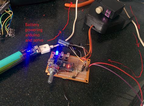 Powering Arduino And Servo With One Battery Motors Mechanics Power And CNC Arduino Forum
