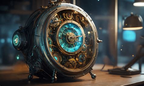 Lexica Futuristic Time Machine Clocks Full Hd Hyperrealism