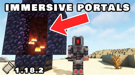 Gamerpotion Immersive Portals Mod For Minecraft 1182 Fabric Sodium And Iris Shaders