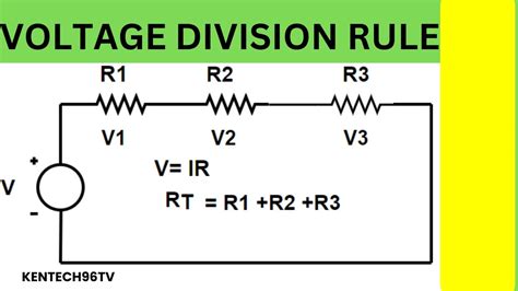 Voltage Division Rule Youtube