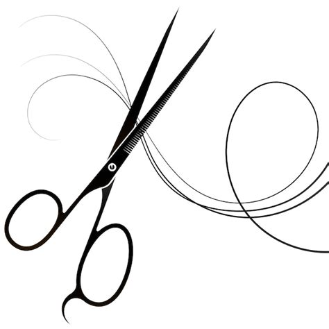 Hair Styling Scissors Clip Art