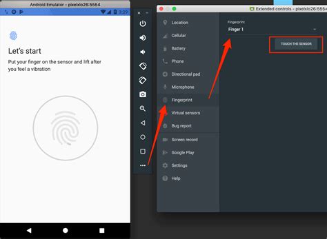 How To Enable Use Fingerprint In Android Simulators Qavalidation