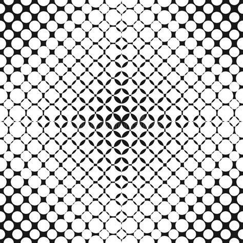 Vector Halftone Seamless Pattern With Perforated Surface Circles Dots Stock Vector