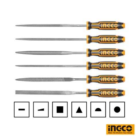 Ingco 6 Pcs File Set Tool Lk