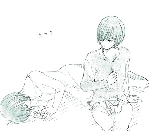 Kirishima Touka And Mutsuki Tooru Tokyo Ghoul And More Drawn By Toukaairab Danbooru