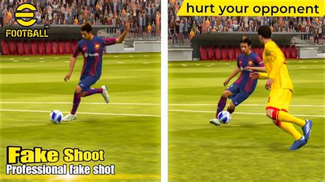 fake shoot tutorial in efootball 24 youtube