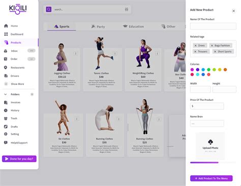 Dashboard E Commerce On Behance