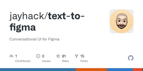 GitHub Jayhack Text To Figma Conversational UI For Figma