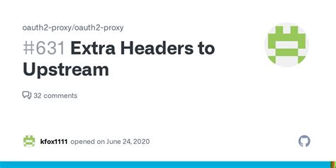 Extra Headers To Upstream · Issue 631 · Oauth2 Proxyoauth2 Proxy · Github