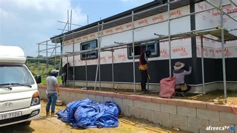 클립 세라믹 사이딩 작업 2편 각골재 집짓기20외장재 시공 Soop Vod