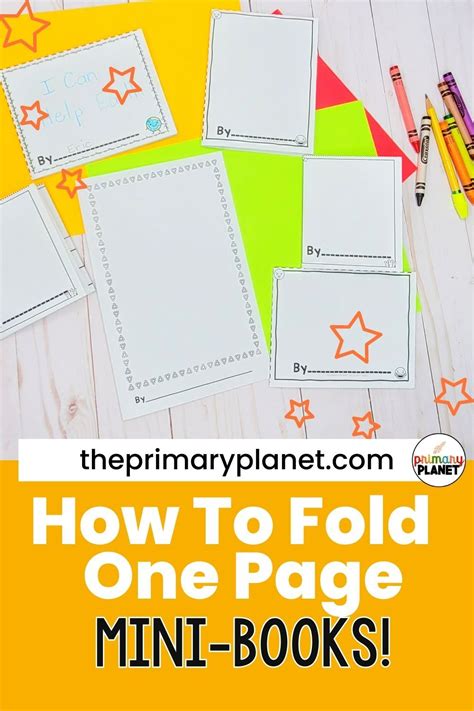How To Make Mini Books For Your Classroom Writing Center Fun And Easy Artofit
