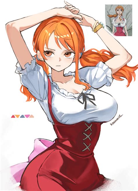 Kasumi 6 Nami One Piece Nami One Piece Whole Cake Island One