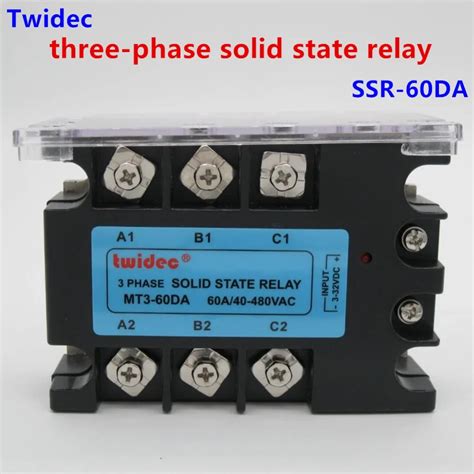 High Quality Three Phase Solid State Relay SSR DA Relay VDC To V AC SR Relay Solid