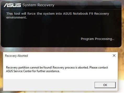 solved unable to use built in asus recovery partition page 26