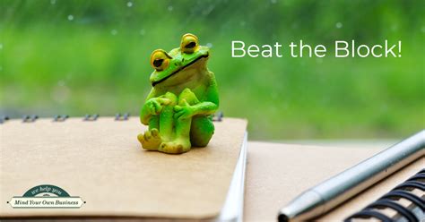 beat the block tips for dealing with writer s block mind your own