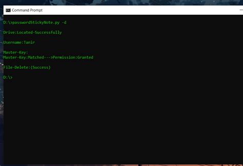 Password Sticky Note In Python SubRay