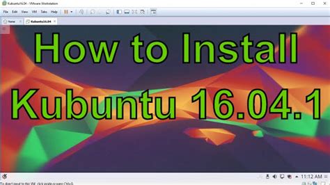 How To Install Kubuntu 16041 Lts Vmware Tools On Vmware Workstationplayer Easy Tutorial Hd