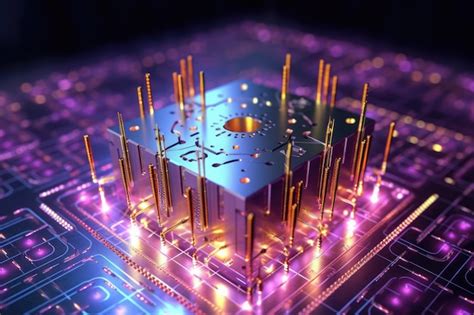 Premium Ai Image Computing And Quantum Technology Generative Ai