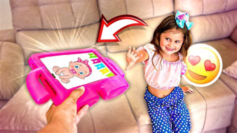 Dei Um Presente Para Minha IrmÃzinha No AniversÁrio Dela Youtube
