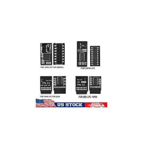 Tpm 2 0 Encryption Security Module Remote Card For Ubuy India