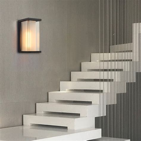 Wrought Studio™ Lutterworth Glass Wall Light Wayfair