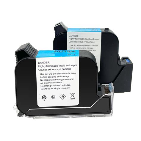 Solvent Based Fast Dry Ink Cartridge For Hand Held Printer Fast Dry Ink Cartridge 2590 And