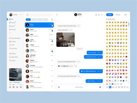 Telegram Ui Designs Themes Templates And Downloadable Graphic Elements On Dribbble