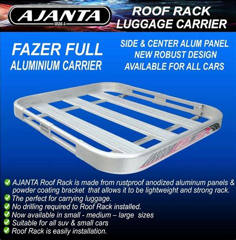 Luggage Carrier For Car Fazer Plus At ₹ 8000piece Luggage Carriers