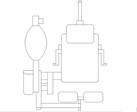 Leg Extension Machine Detail 2d View Cad Gym Block Layout Dwg File
