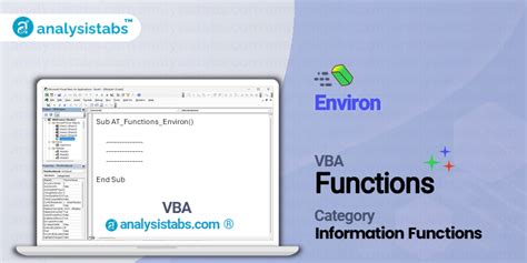 Vba Environ Function Explained With Examples