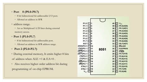 8051 Architecture And Pin Configuration Ppt