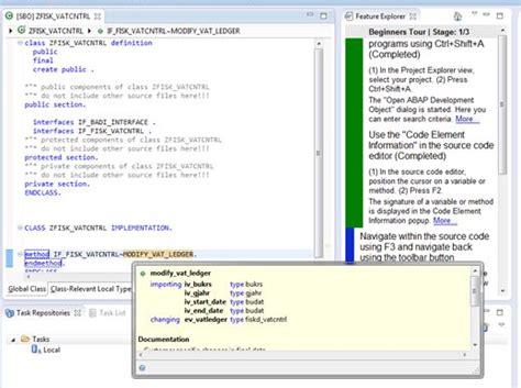 Abap On Eclipse Feature Explorer Sap Community