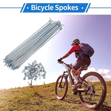 Spokes For Bike Bike Wheel Spoke Accessories 36 Pack 12g Bicycle Spokes