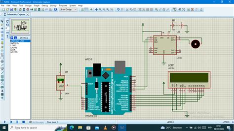 Modul 2 Interrupt Arduino LCD Dengan LED Dan Motor
