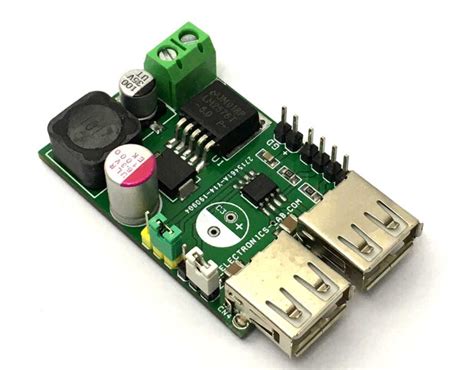 Dual USB Host Hub Output With Constant Current Limit Protection Electronics Lab