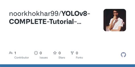 Issues · Noorkhokhar99yolov8 Complete Tutorial Object Detection Segmentation Classification