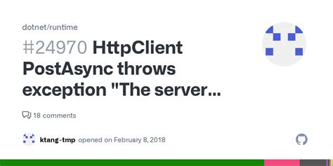 Client Postasync Throws Exception The Server Returned An Invalid Or Unrecognized Response