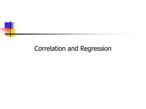 PPT Correlation And Regression PowerPoint Presentation Free Download ID 582836