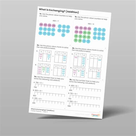 Year What Is Exchanging Addition Varied Fluency Resource Classroom Secrets