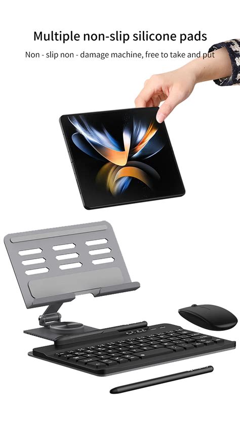 Desk Stand And Bluetooth Keyboard For Z Fold Series The Z Fold Case